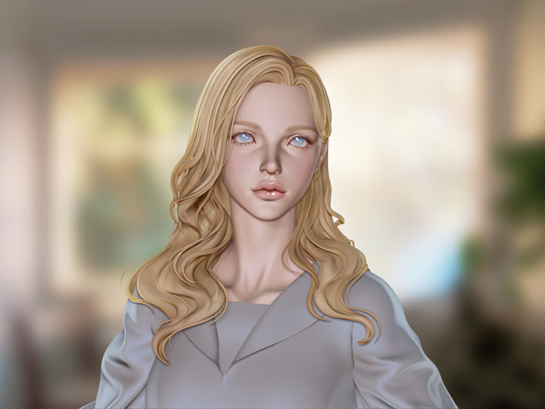 Lisa (26F CLASSIC - 65cm) - DollShe craft