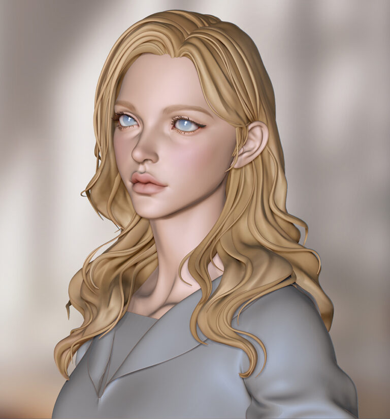 Lisa (26F CLASSIC - 65cm) - DollShe craft