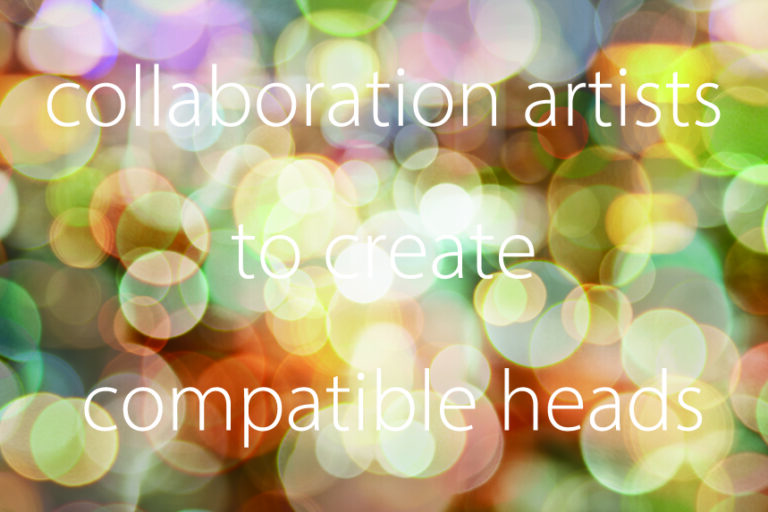 Introducing collaboration artists to create compatible heads. - DollShe ...